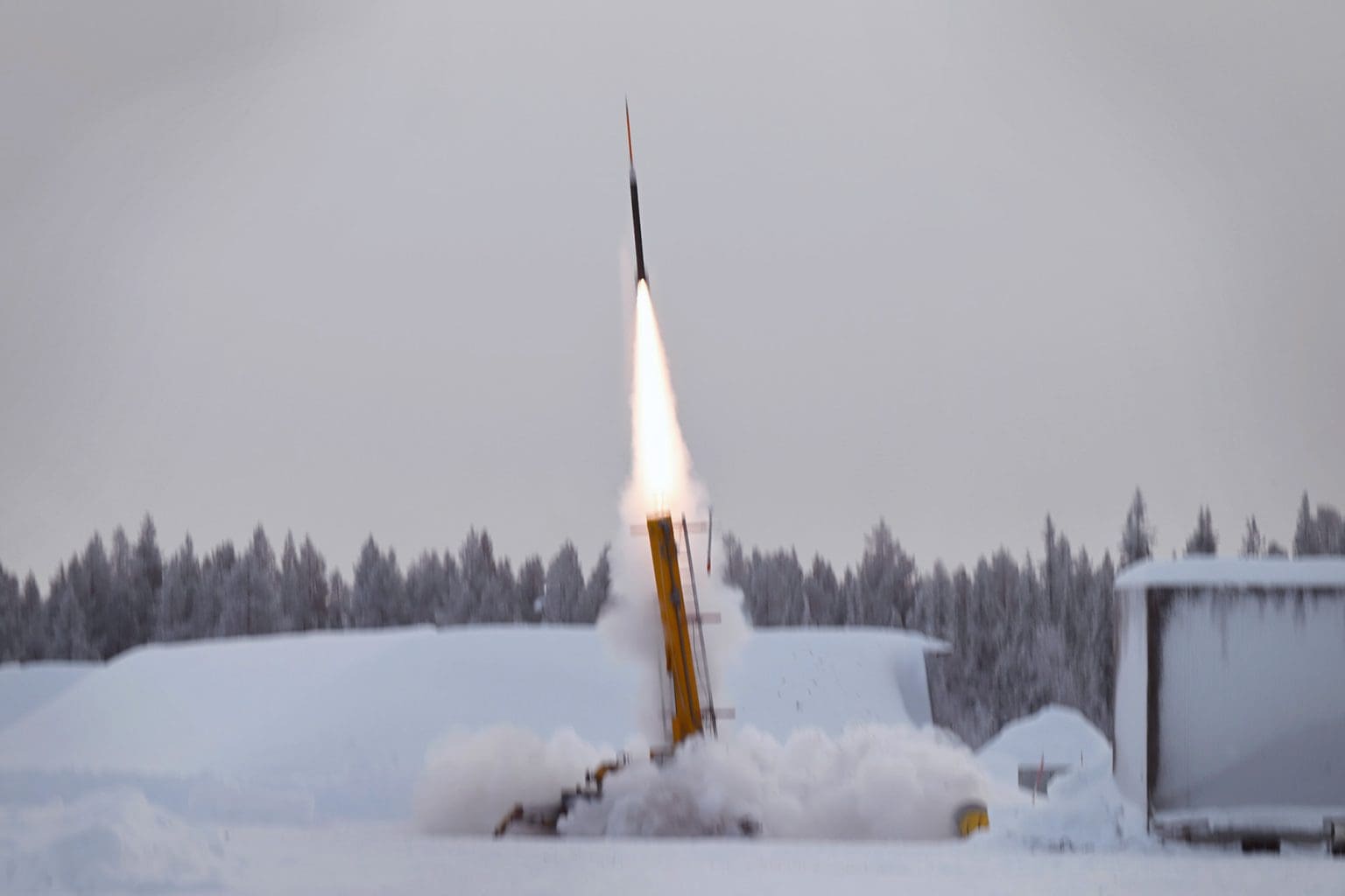 First launch from new launch complex - SSC - Swedish Space Corporation