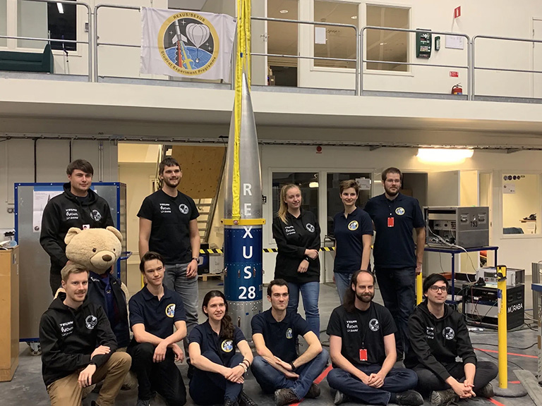 More student experiments launched from Esrange - SSC - Swedish Space ...