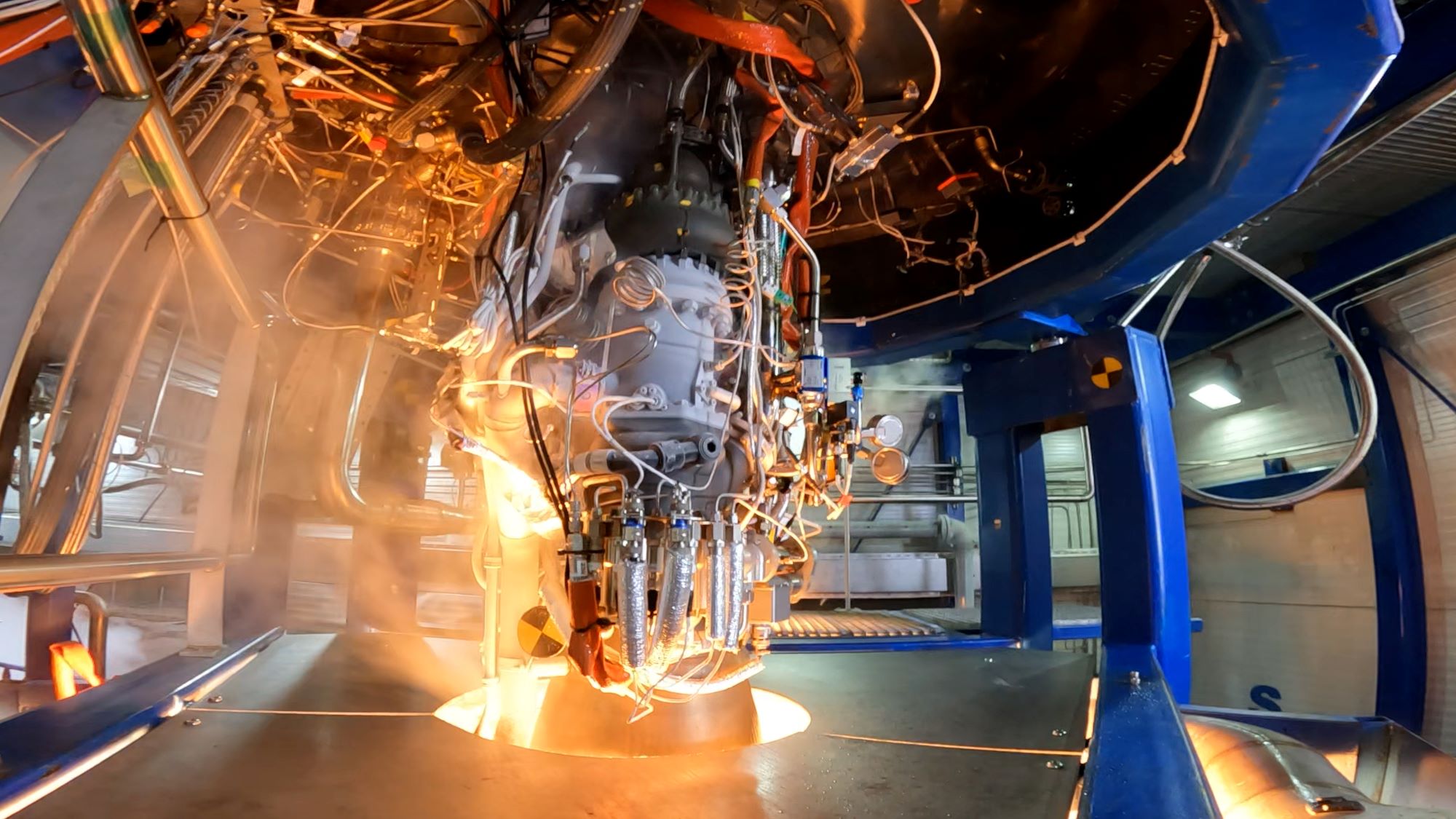 First ever in Europe hot-fire test by RFA - SSC - Swedish Space Corporation