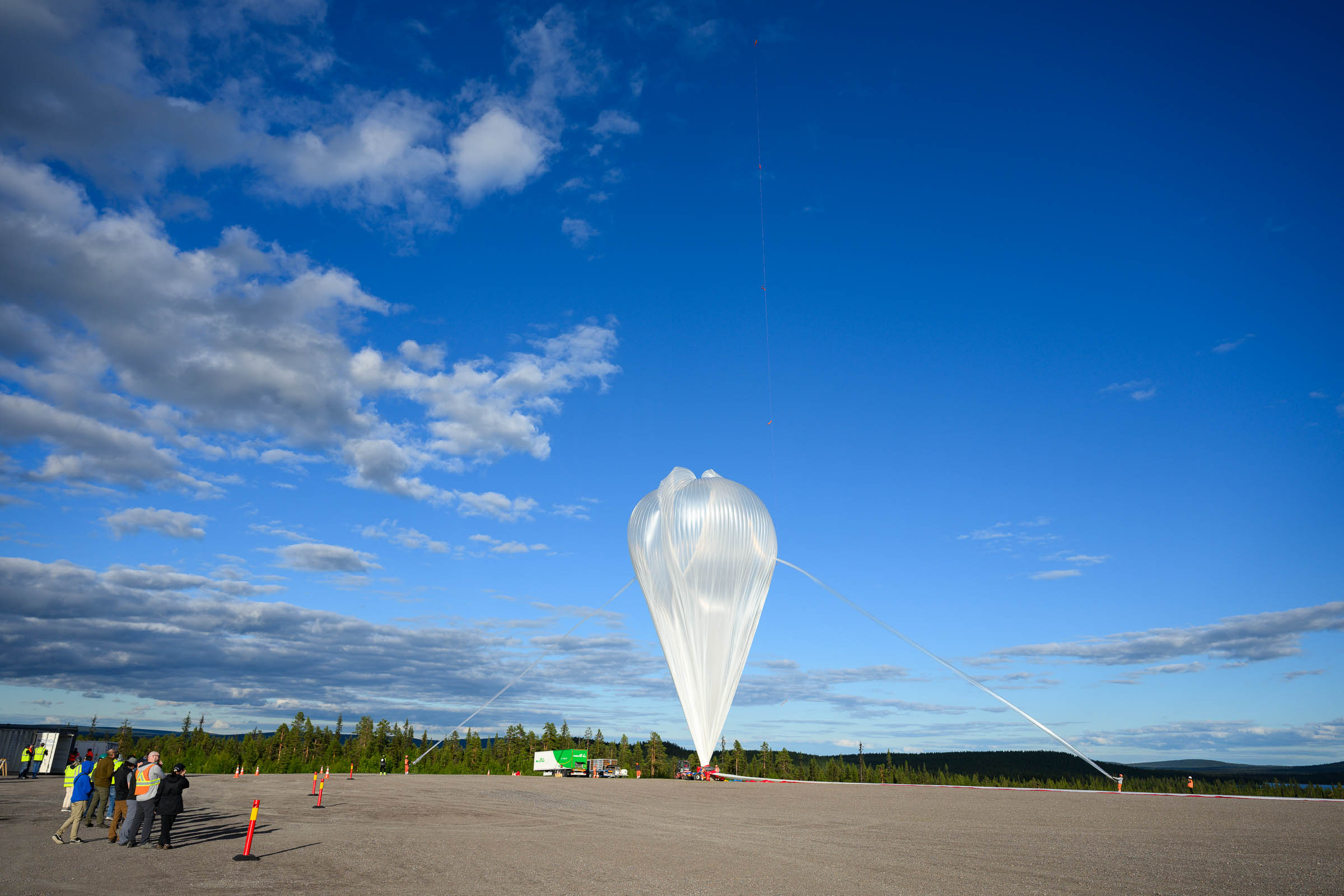 CNES’s first transatlantic balloon voyage starts at Esrange