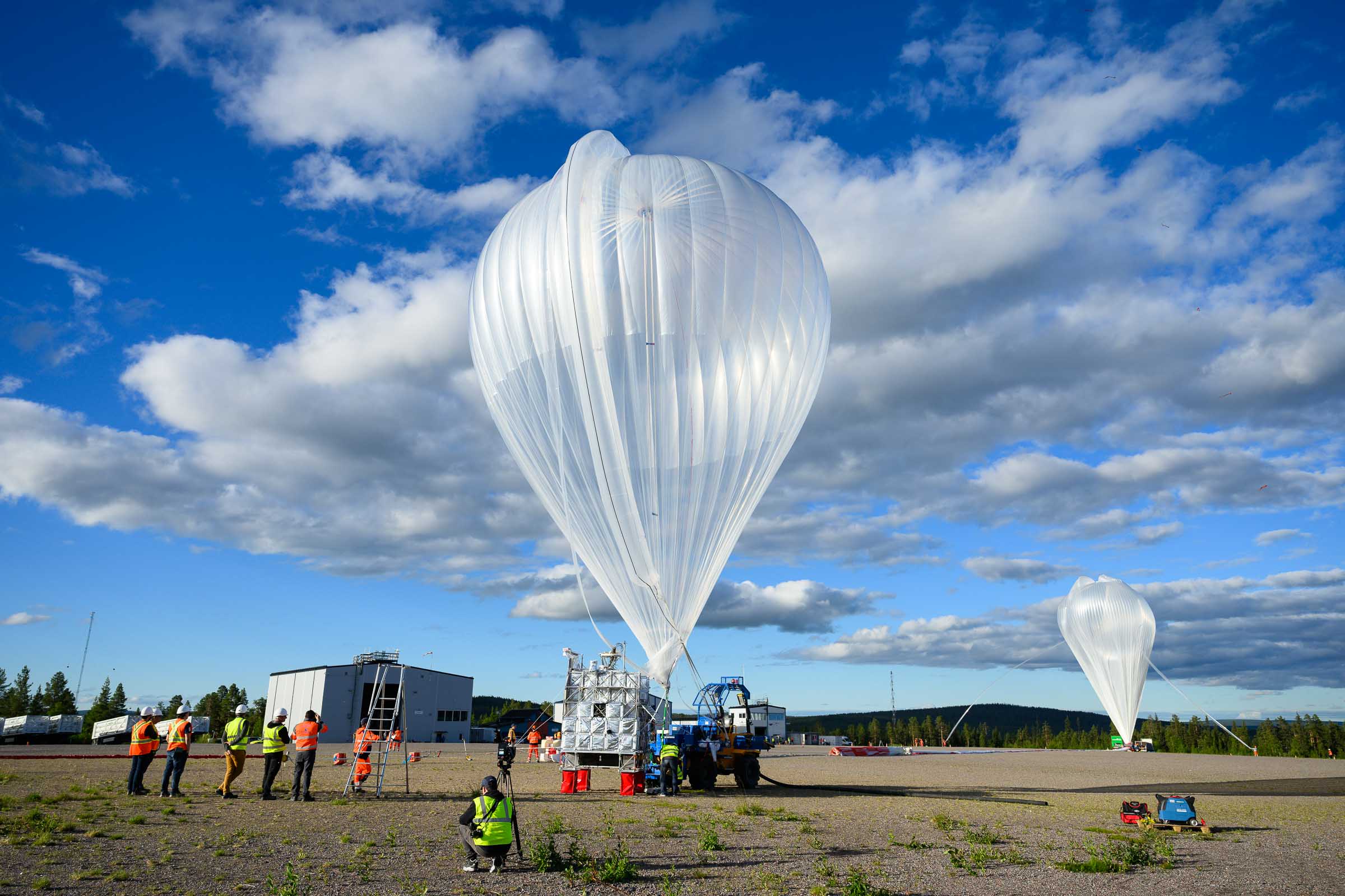 CNES’s first transatlantic balloon voyage starts at Esrange